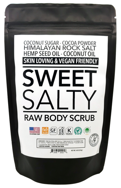 Sweet & Salty Raw Body Scrub – The Naturalist